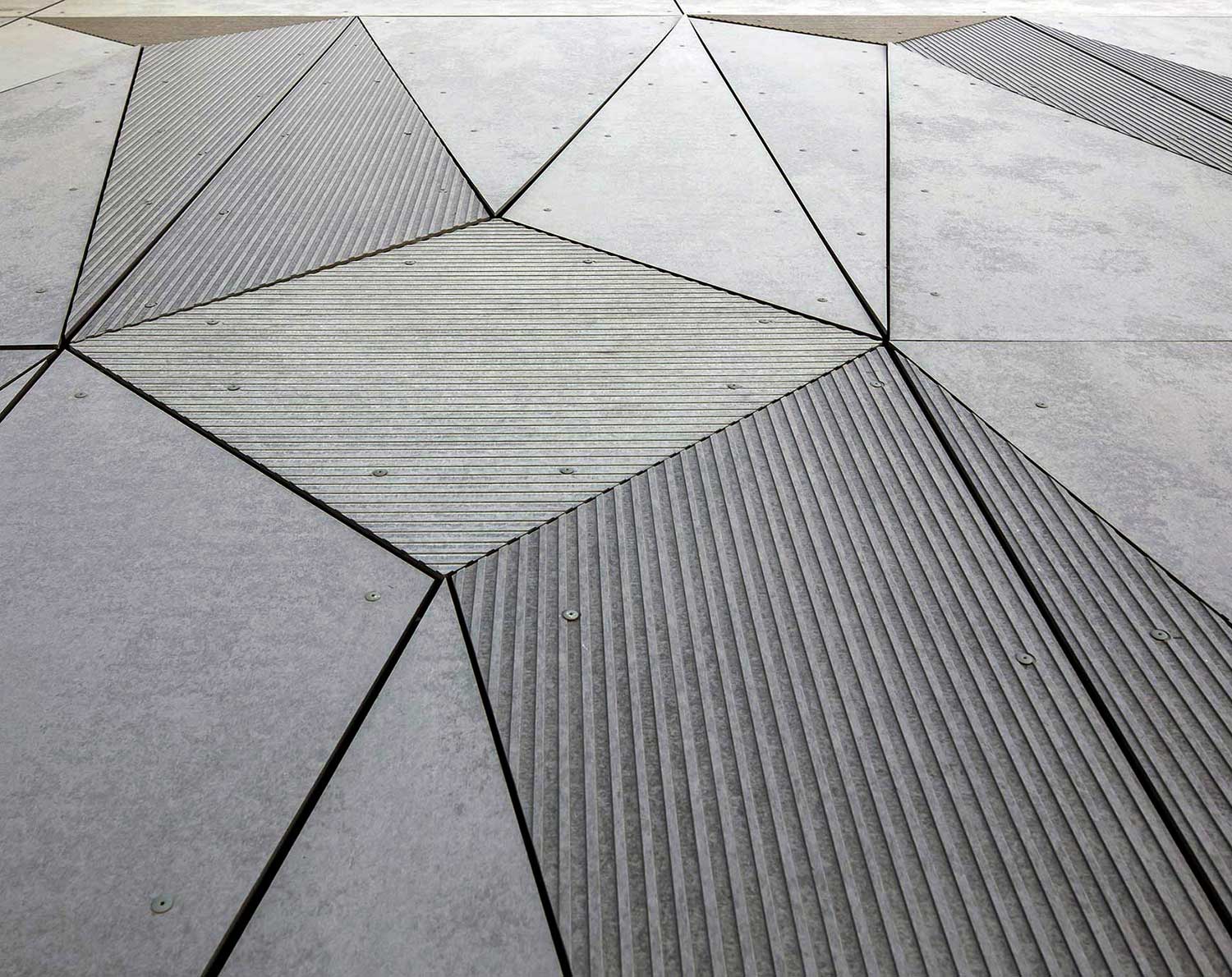 Bel Air School Equitone Fiber Cement Façades Project - Modern Materials