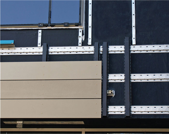 HCI® Rainscreen Attachment System - Modern Materials