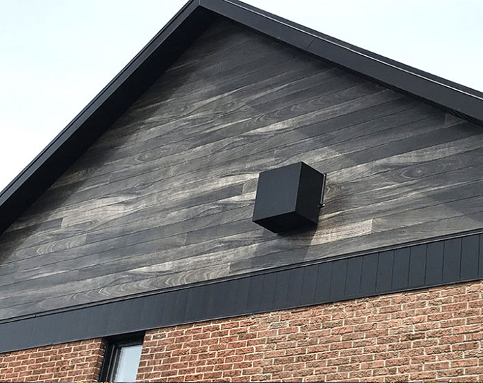 Dizal Wood Aluminum Siding - Modern Materials