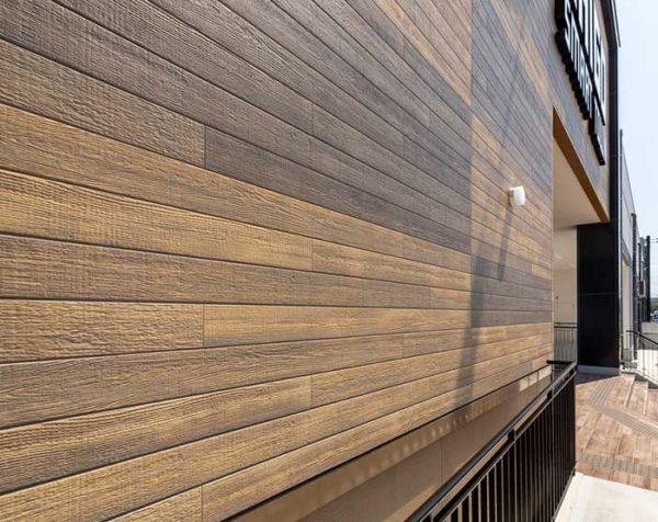 CERACLAD Faux Wood Fiber Cement Façades - Modern Materials