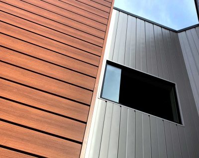 DIZAL Faux Wood Aluminum Siding - Modern Materials