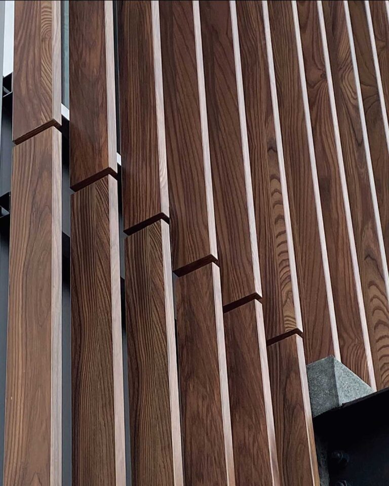 DIZAL Aluminum Faux Wood Battens - Modern Materials