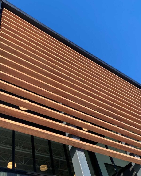 DIZAL Aluminum Faux Wood Battens - Modern Materials