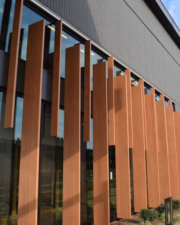 DIZAL Aluminum Faux Wood Battens - Modern Materials