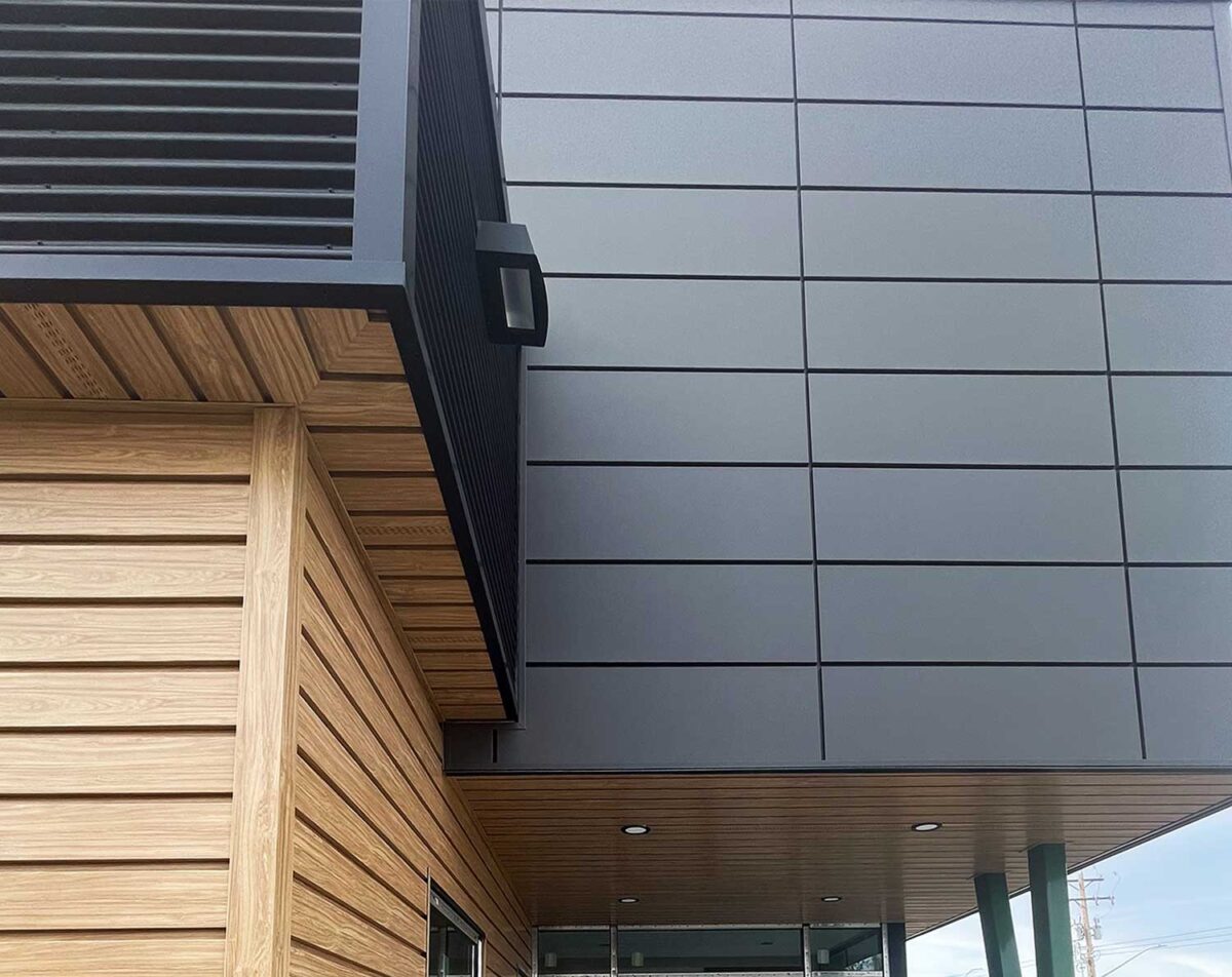 Modern Steel Large Format Modular Siding - Modern Materials