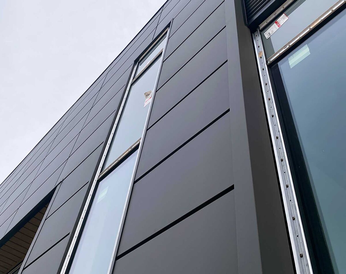 Modern Steel Wood Grain Metal Siding - Modern Materials